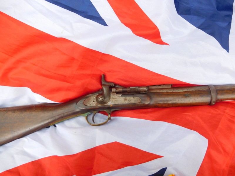 .577 cal Enfield 3 band percussion rifle BSA 1861. SOLD - Stuart Husband