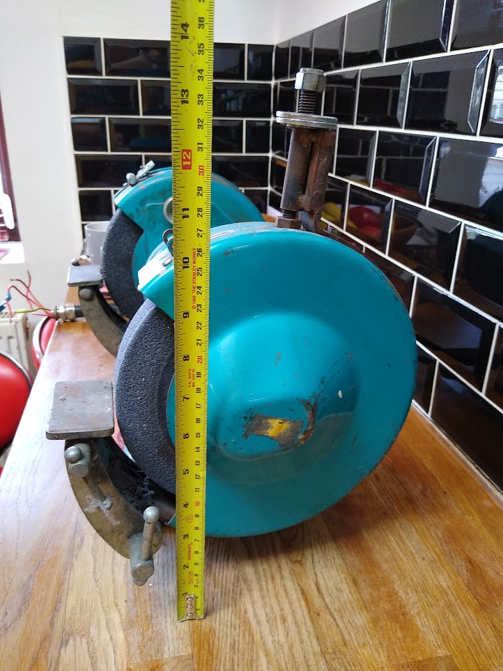 Bench Grinder. Wolf 0.45KW 3phs - Stuart Husband