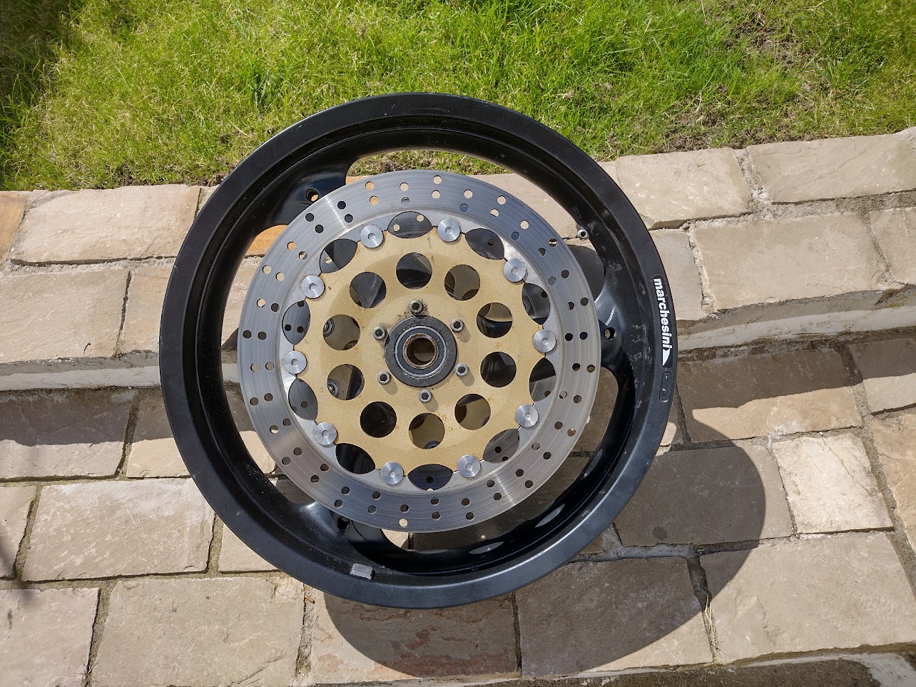 Ducati 748 front wheel with brembo discs - Stuart Husband