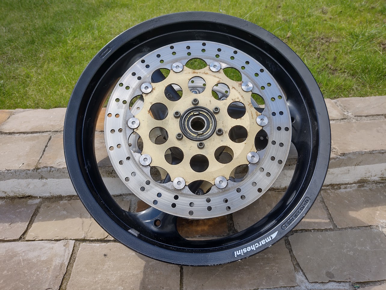 Ducati 748 front wheel with brembo discs - Stuart Husband